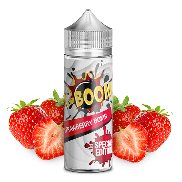 K-BOOM Strawberry Bomb Original Rezept Aroma 10ml | ZAZO